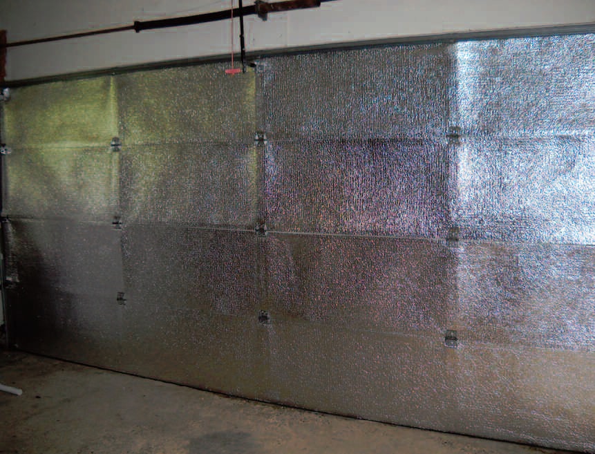 Garage Door Insulation - Reduce Draughts, Reflects Heat