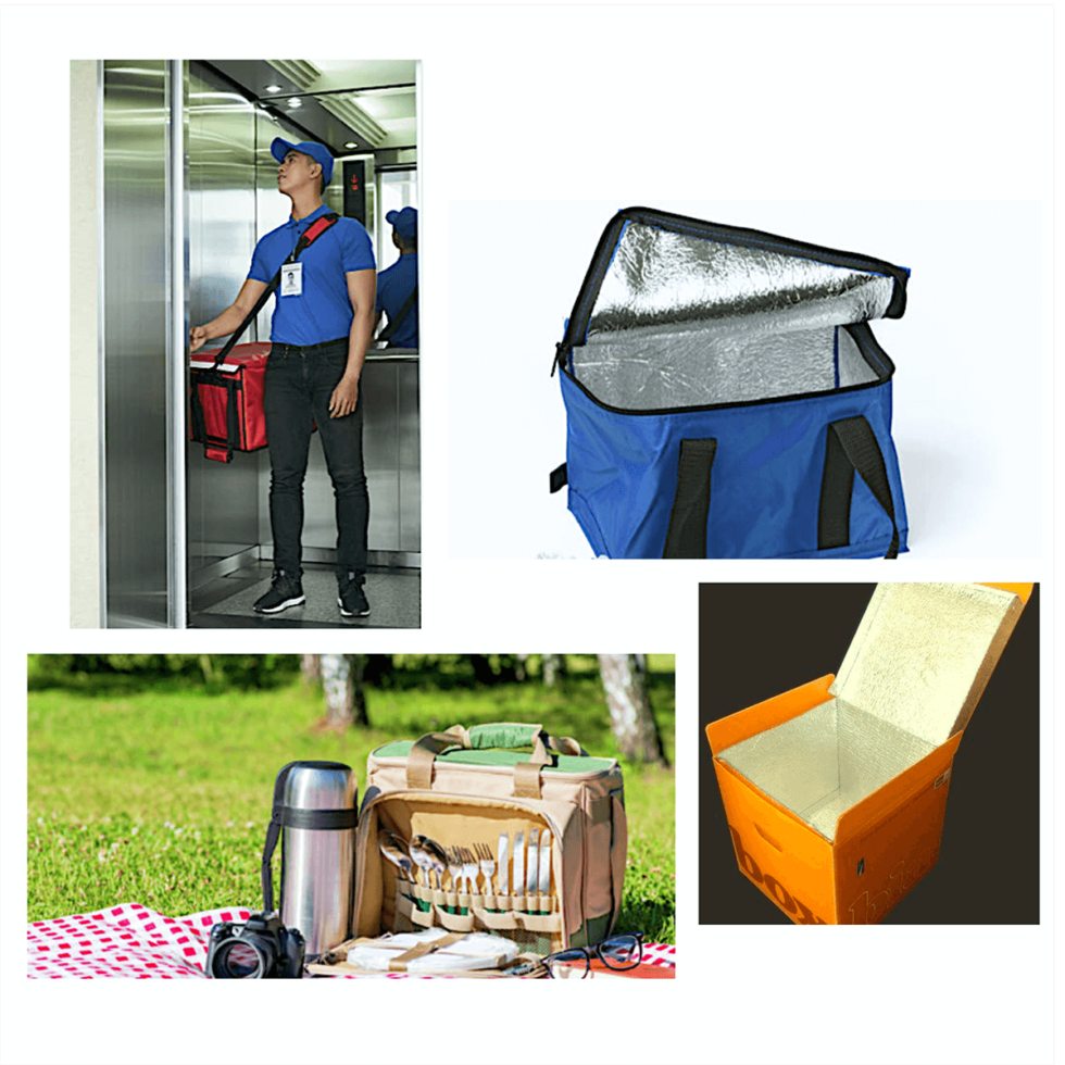 Food Storage Bag Insulation | Manufacturing Insulation | Low-E Insulation